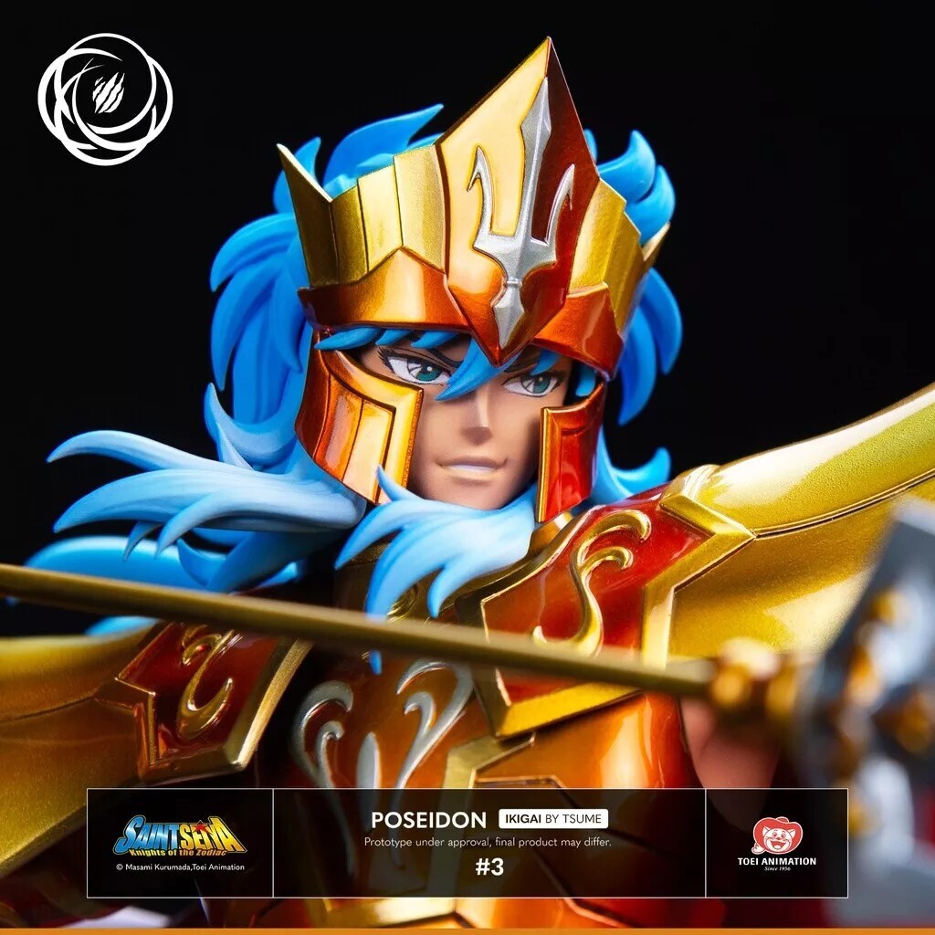 Myth Cloth Saint Seiya Poseidon 1/6 Ikigai Statue Tsume | eBay