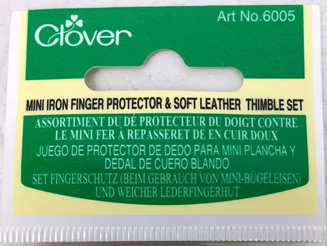Clover Natural Fit Leather Thimble