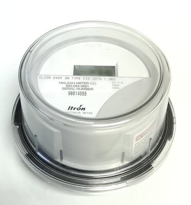 Electrical Power Meters - Itron Watthour Meter