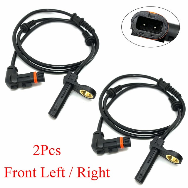 2x Front ABS Wheel Speed Sensor For 2007-2011 Mercedes-Benz S550 S600 ...