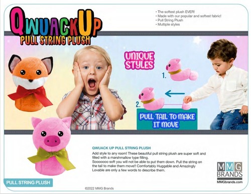 #3197 QwuackUp Pull String Plush wholesale | eBay