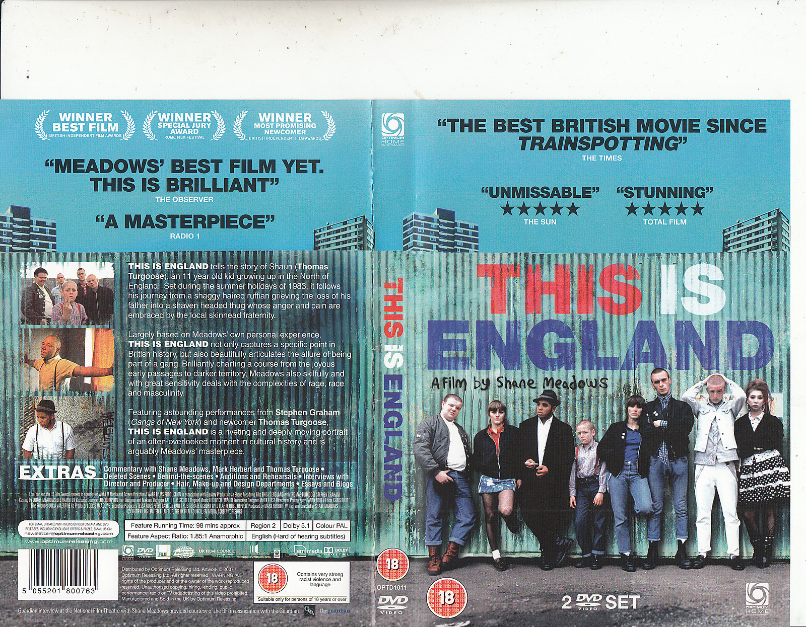 This Is England-2006-Thomas Turgoose-[2 Disc]-Movie-DVD | eBay Australia