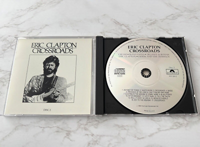 Eric Clapton Crossroads CD EARLY PRESS! SILVER DISC! Polydor 835 269-2 ...