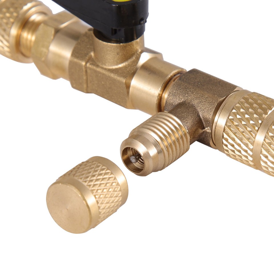 2 X HVAC Tool AC Schrader Valve Core Remover Dual Size 1/4 & 5/16 Port ...