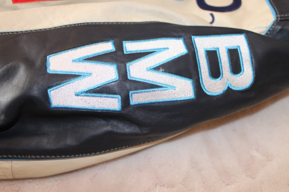 BMW Sauber F1 Leather Racing Jacket - XL - Petronas - Intel ...