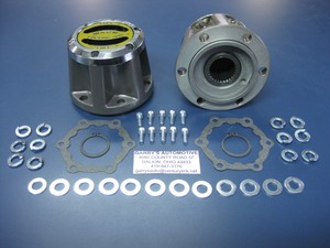 WARN 9062 4WD Locking Hubs Jeep CJ 6 Bolt IH International Harvester ...