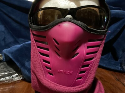 AUSSIE BIKER SUPPLIER. Pinkish WINTER BUFF Balaclava face Mask Biker ...