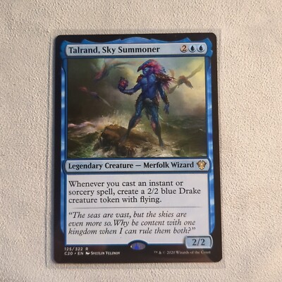MTG Talrand, Sky Summoner Commander 2020 125/322 Regular Rare | eBay