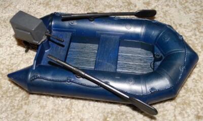 VINTAGE HASBRO GI JOE COBRA NIGHT LANDING RAFT, OARS, MOTOR 1985 | eBay