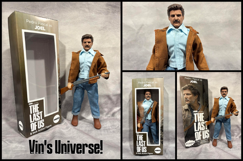 Custom 8" Mego Pedro Pascal as Joel in The Last Of Us Action Figure | eBay