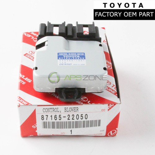 GENUINE TOYOTA LAND CRUISER LEXUS GS300 BLOWER MOTOR CONTROL OEM 87165 ...