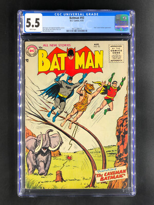 Batman #93 CGC 5.5 FN- White Pages | eBay