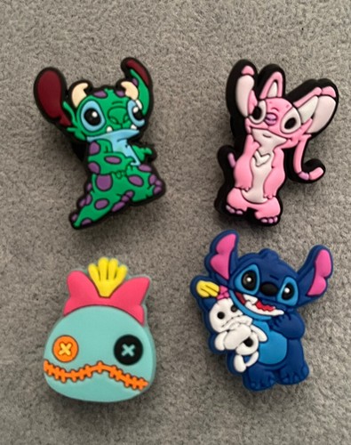 Croc charm Jibbitz Set- Stitch And Angel Set | eBay