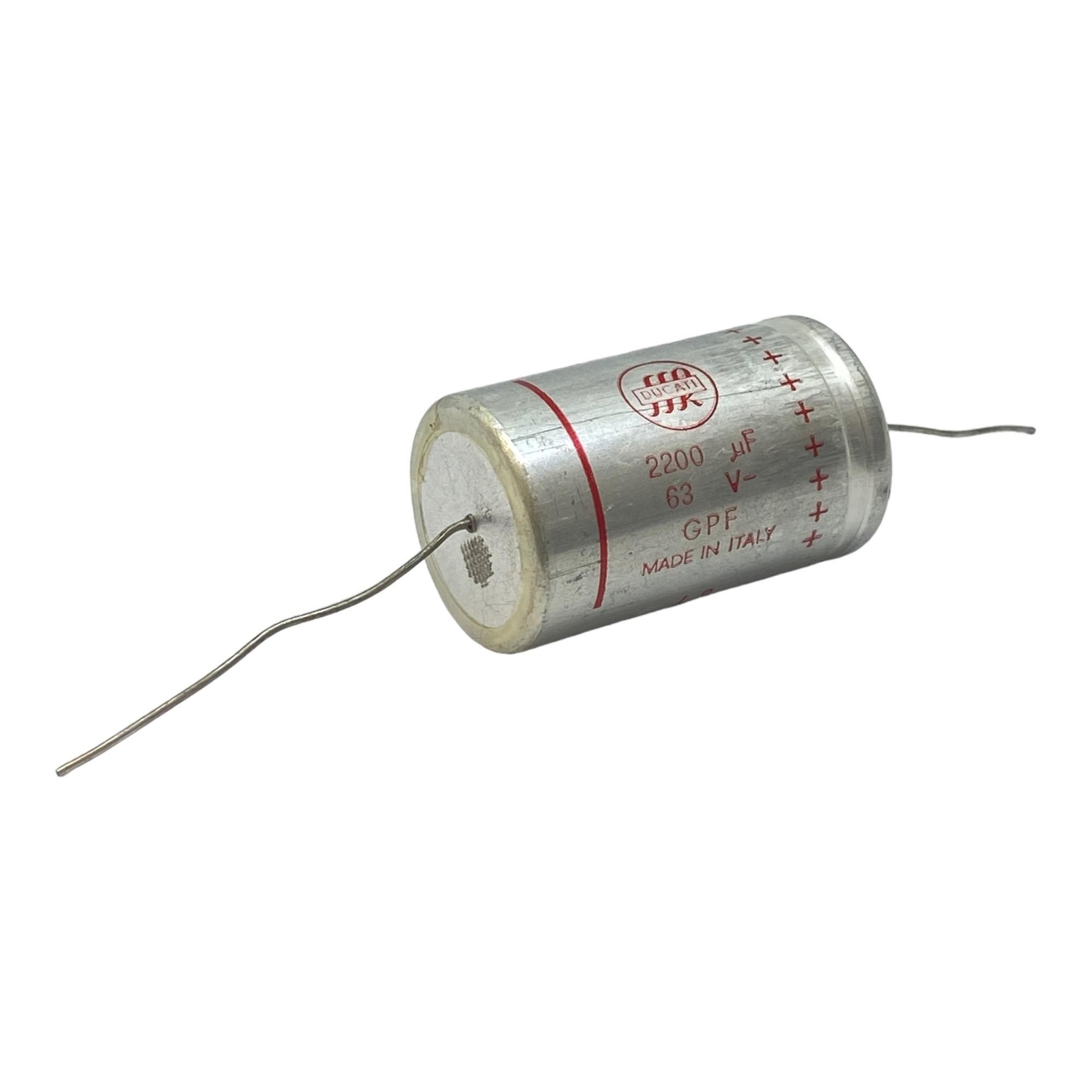 2200uF 63V Axial Electrolytic Capacitor GPF Ducati 41x25mm | eBay