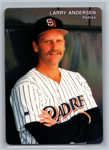 Larry Andersen 1992 Mother's Cookies San Diego Padres #21 Baseball Card ...