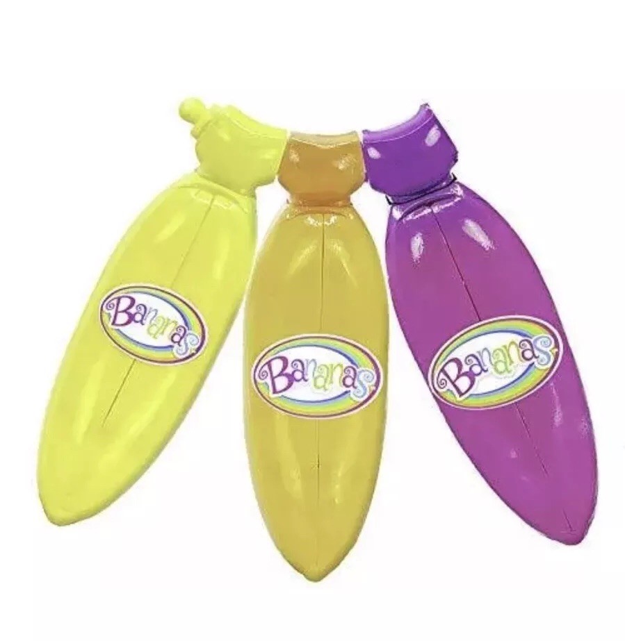 Bananas Collectible Toy 3-pack Bunch Orange Pink Yellow - Series 1 by ...