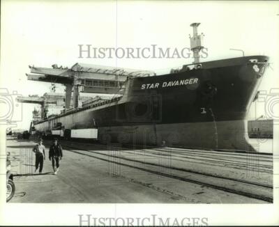 1991 Press Photo Ship Star Davanger docked in Alabama - amra02169 | eBay