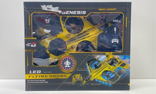 Genesis LED Flying Drone Quadcopter NIB | eBay