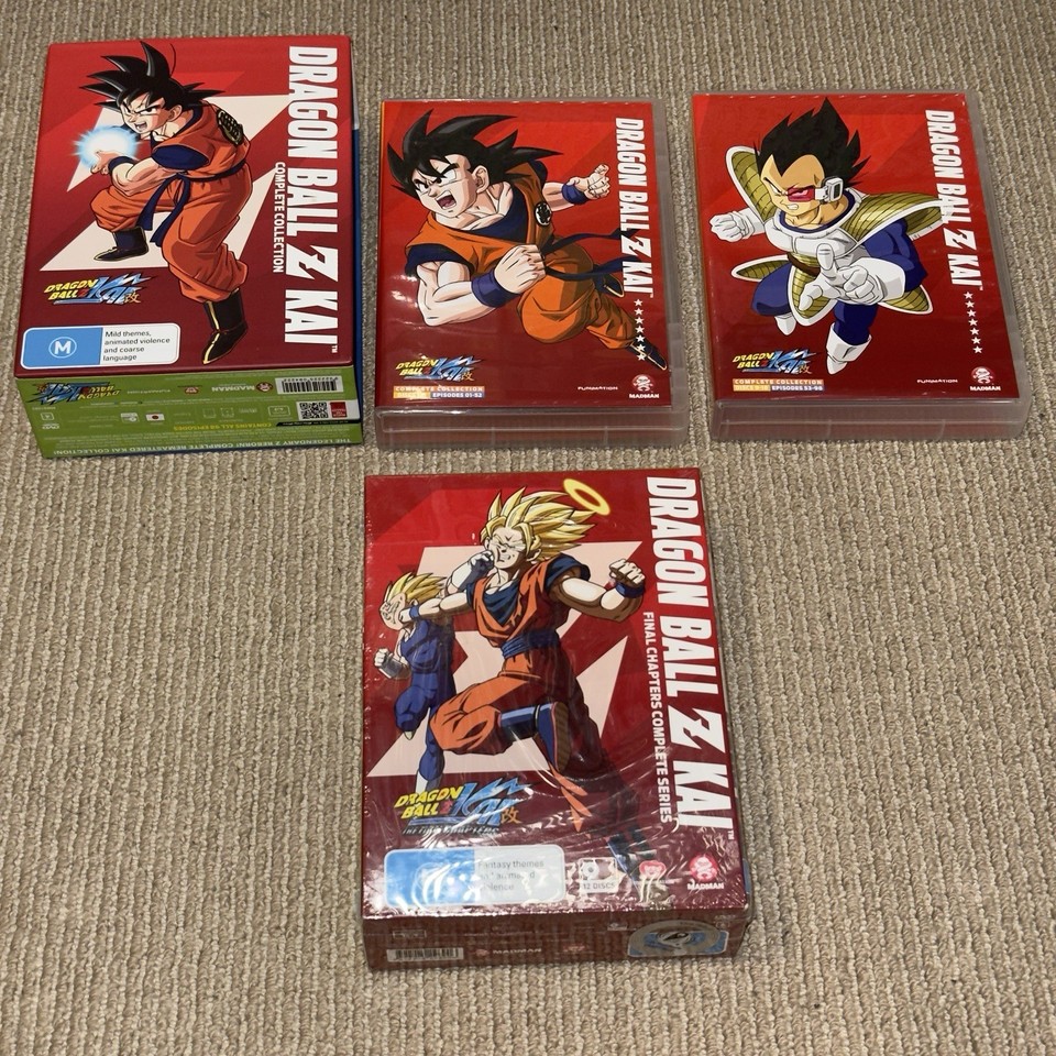 Dragon Ball DVD Lot DBZ Seasons 1 9 GT Kai Super Collections Bundle | eBay