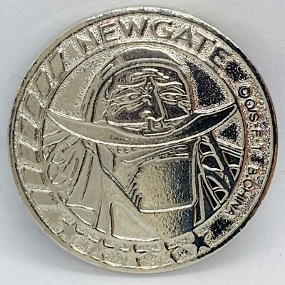 ONE PIECE Coin Newgate 100 Berry Metallic Iron Medals | eBay