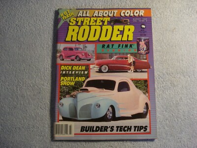 Street Rodder 1989 March Classic Hot Rod Modified Custom Cars and ...