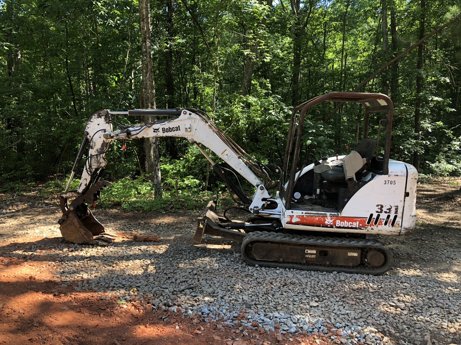 BOBCAT 325/328/329/331/334 425 430 PIN ON HYDRAULIC MINI EXCAVATOR ...