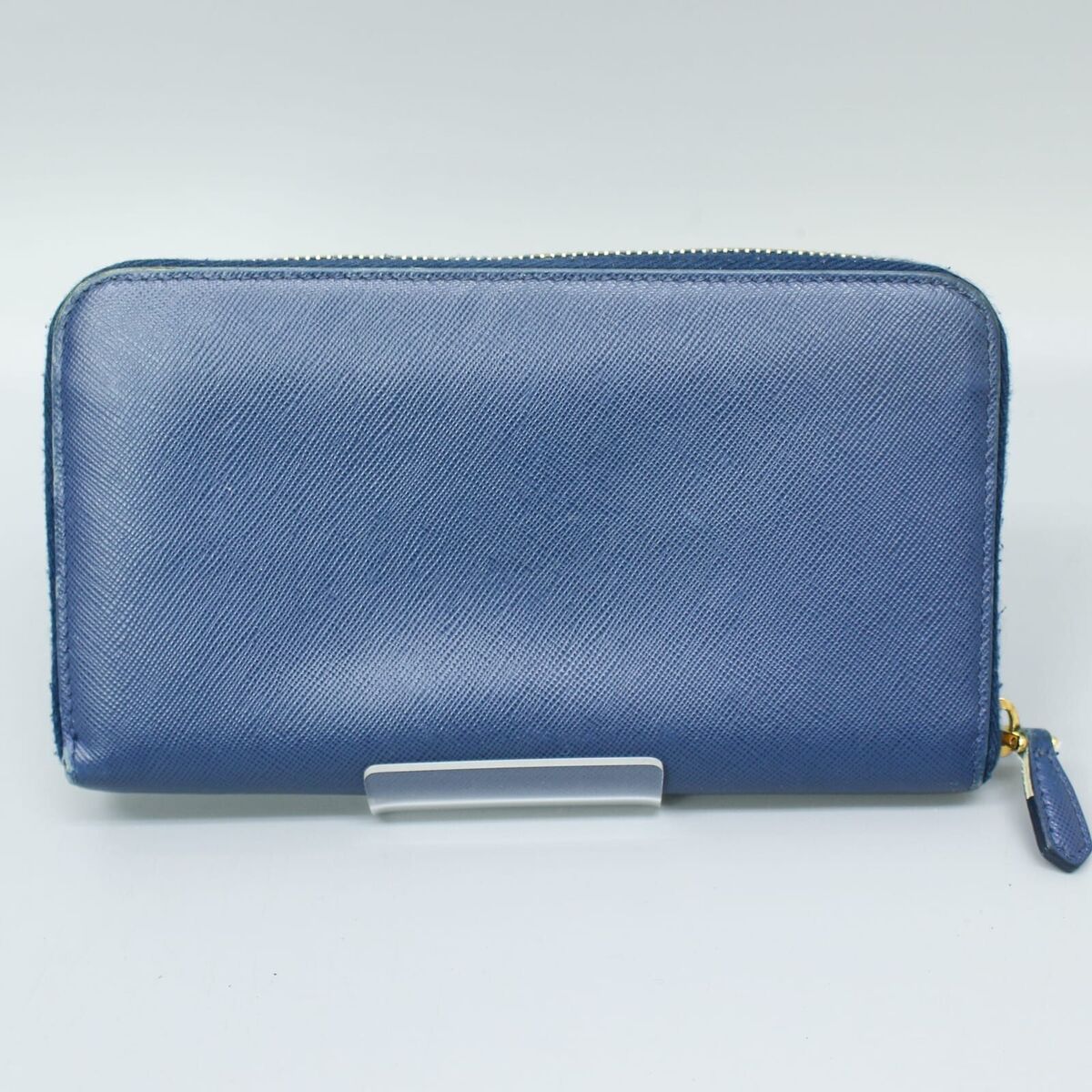 PRADA Saffiano Fiocco Ribbon Zip Around Long Wallet Blue | eBay PRADA Saffiano Fiocco Ribbon Zip Around Long Wallet Blue | eBay