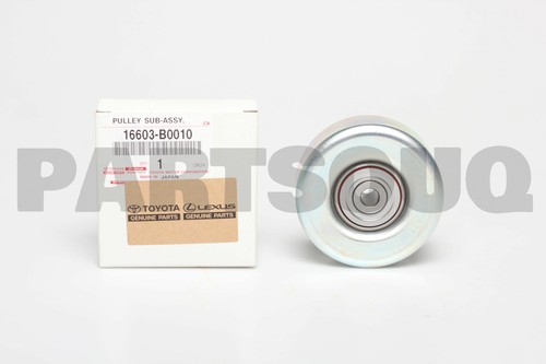16603B0010 Genuine Toyota PULLEY SUB-ASSY, IDLER, NO.1 16603-B0010 | eBay