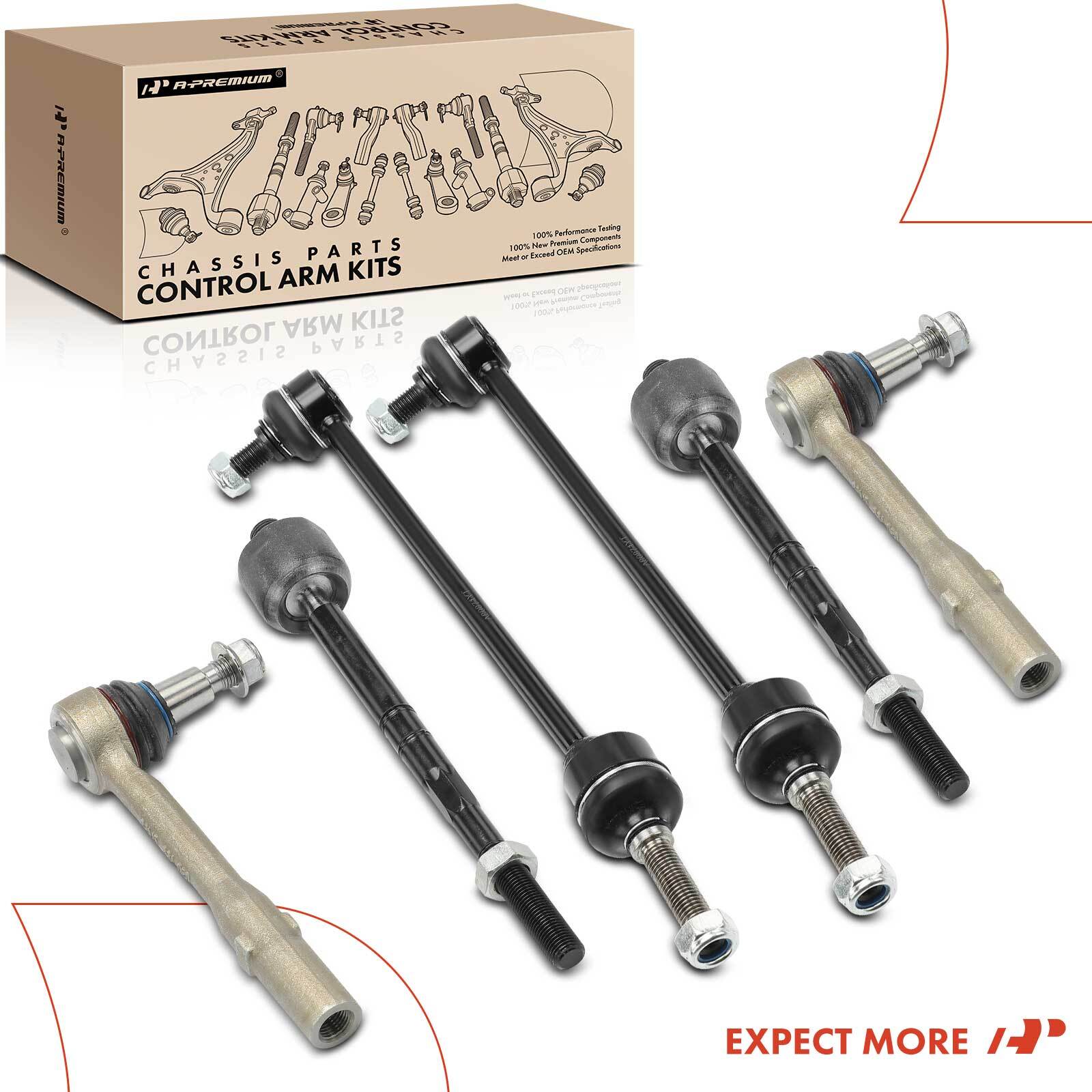 A-Premium 6x Front Sway Bar Tie Rod for Mercedes-Benz S400 2010-2013 ...