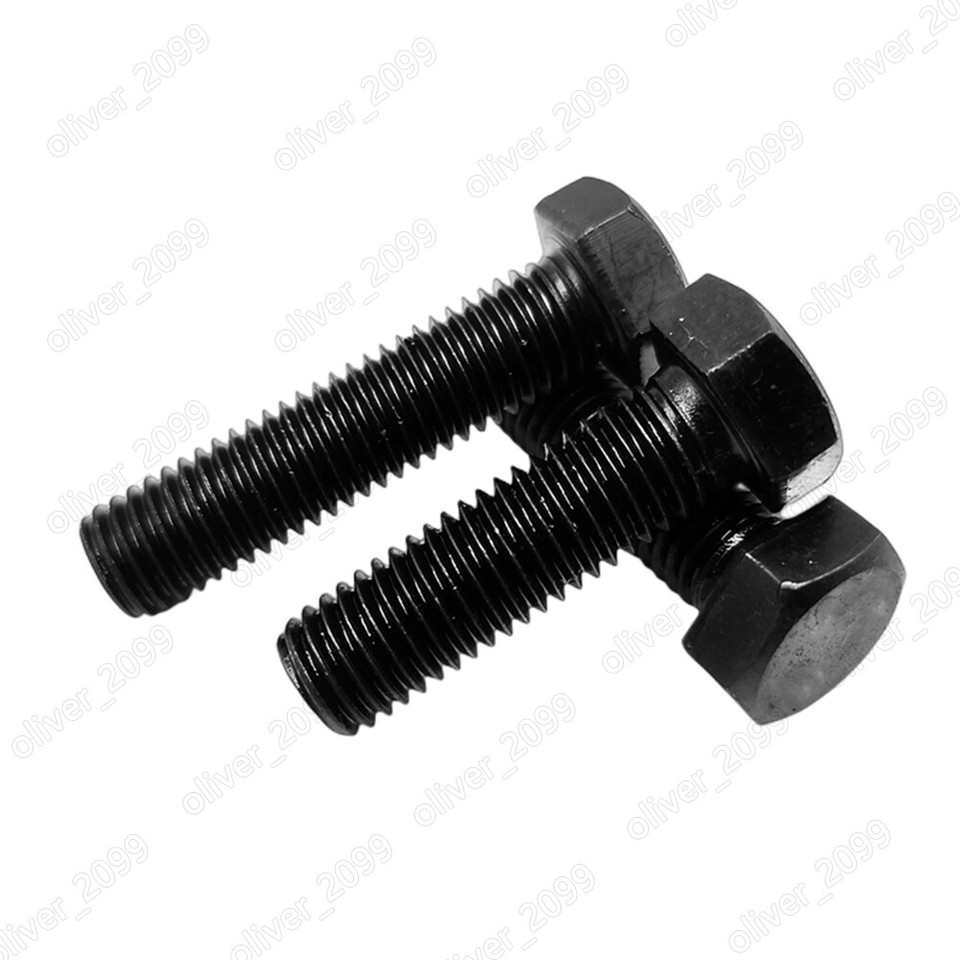 Fine Thread Black 12.9 Steel Hexagon Bolts Left Hand Thread M8 M10 M12 ...