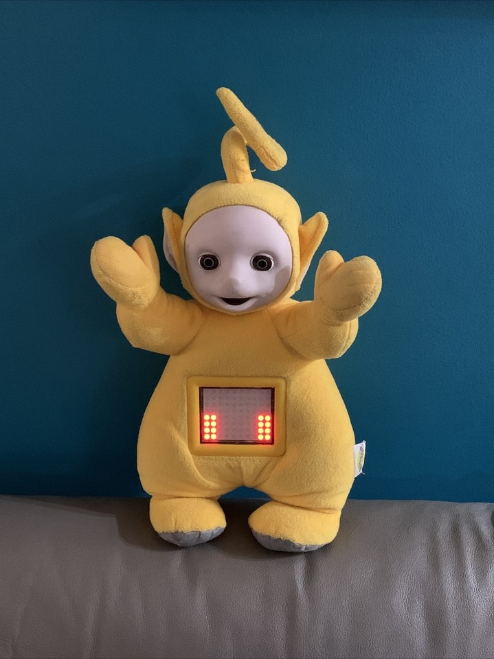 Teletubbies Laa-Laa Actimates Interactive Plush Microsoft Sound 17” | eBay