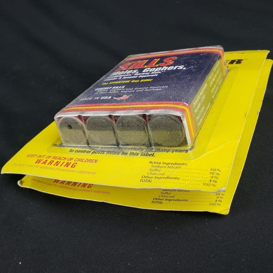 The Giant Destroyer The Super Gasser For Moles Gopher Woodchucks Rats 2 ...