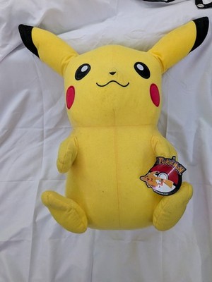 Large Toy Factory Pokémon Pikachu Yellow 65cm by 30cm Plush Soft Toy ...