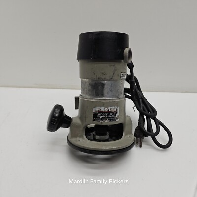 Porter-Cable Router with Model 1001 Base Vintage Power Tool Made in USA ...