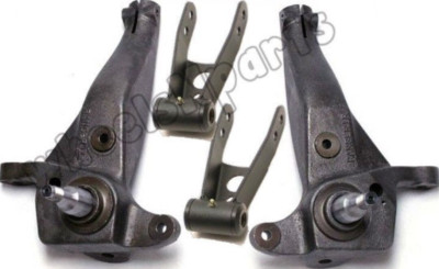 Lift Kit 4" Front Spindles 2" Rear Shackles Fits 1998-2000 Ford Ranger ...