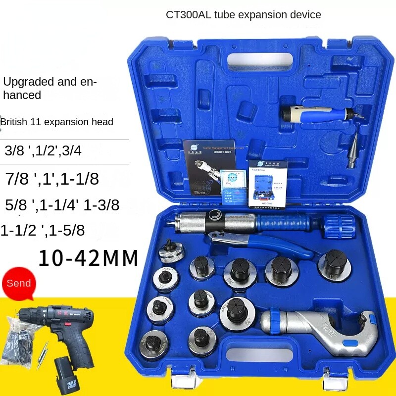 Copper Tube Expander Manual Hydraulic Tube Expander Up Tube Cooling ...