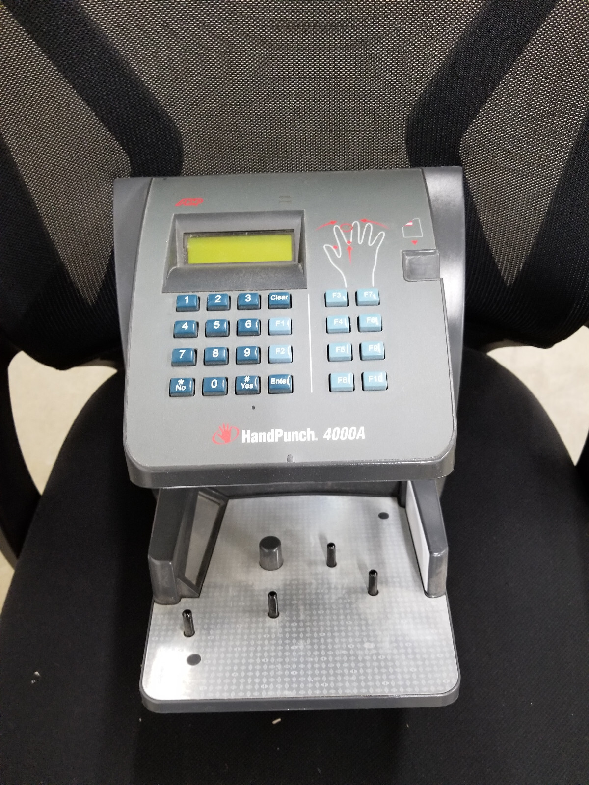 Hand+Punch+4000a+Biometric+Clock+ADP+HP-4000+ADP+time+punch for sale ...
