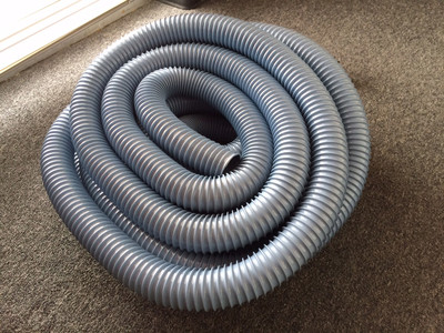 Plastiflex blue flex hose 2" inches x 50' feet. F-22 Raptor fighter jet ...