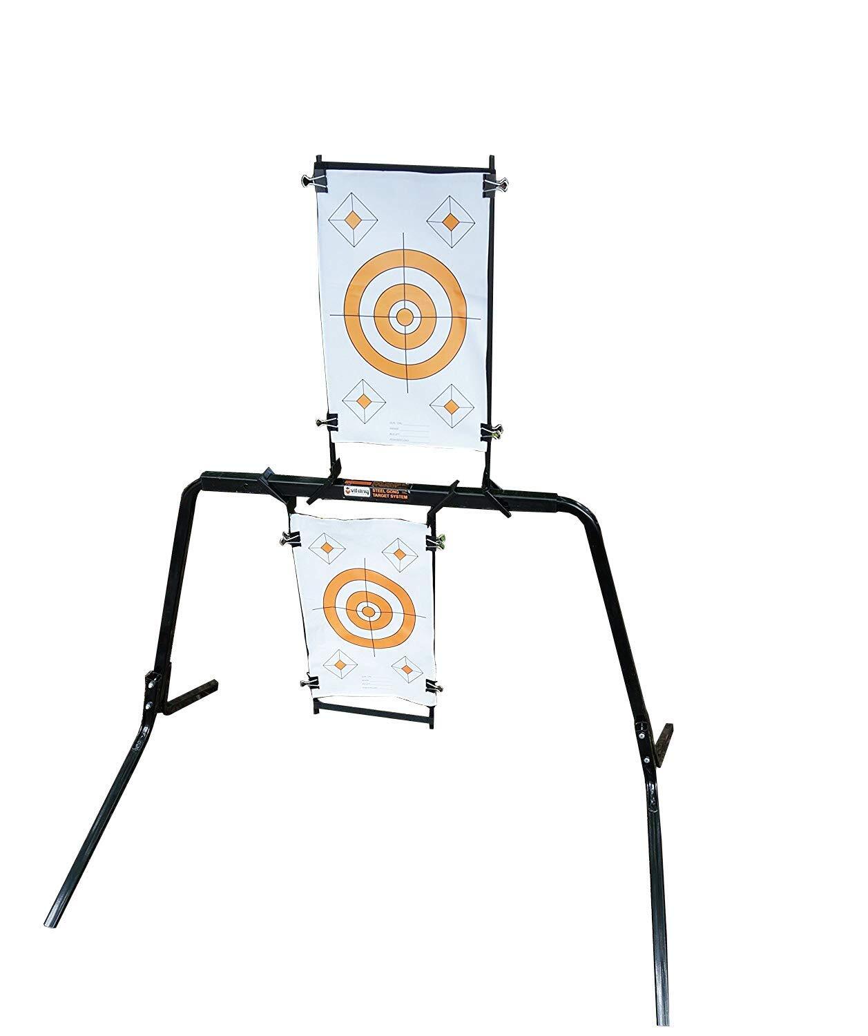 Viking Solutions Convertible Paper Target Holder - Adjustable Easy to ...