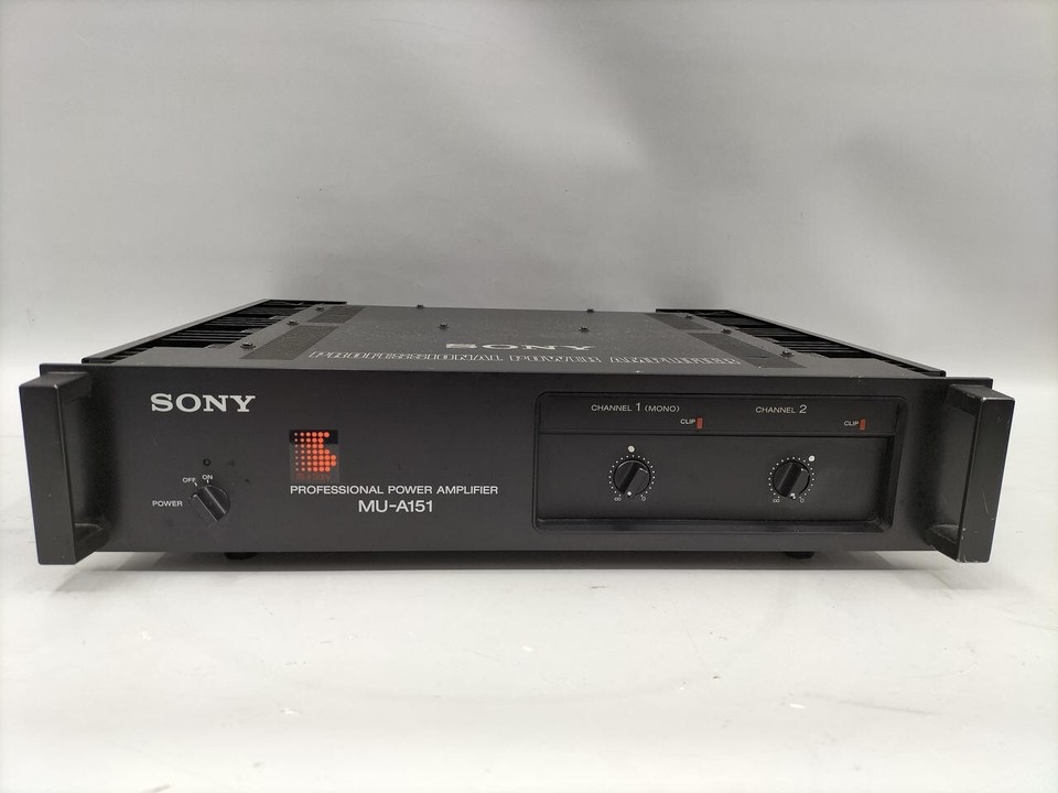 SONY MU-A151 Power Amplifier Transistor Working Maintained 1985 Vintage ...