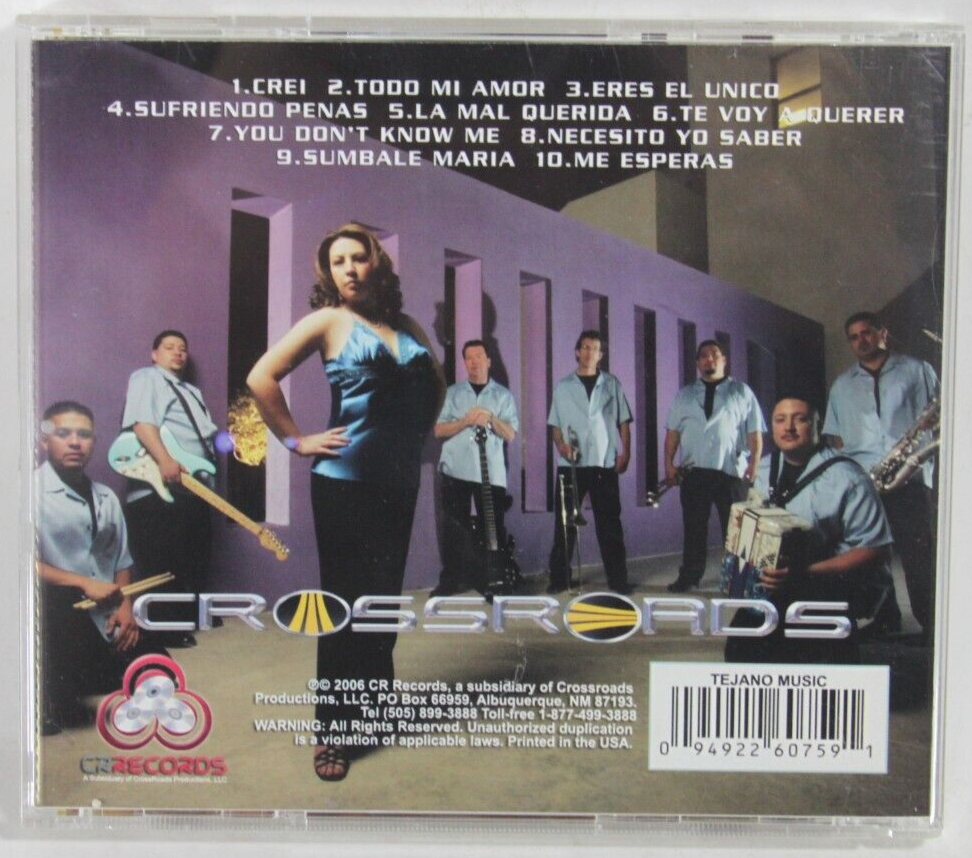 Crossroads - Cd - S/t 2006 - Latin Tejano Chicano Tex Mex Rare | eBay