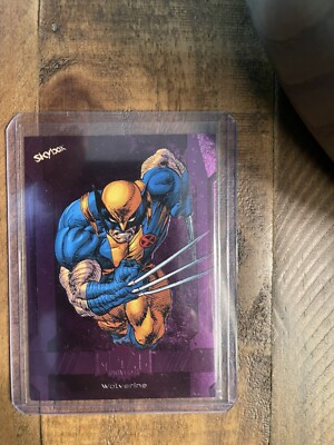 2024 Marvel Metal Universe Avengers Purple Parallel #99 Wolverine 157/ ...