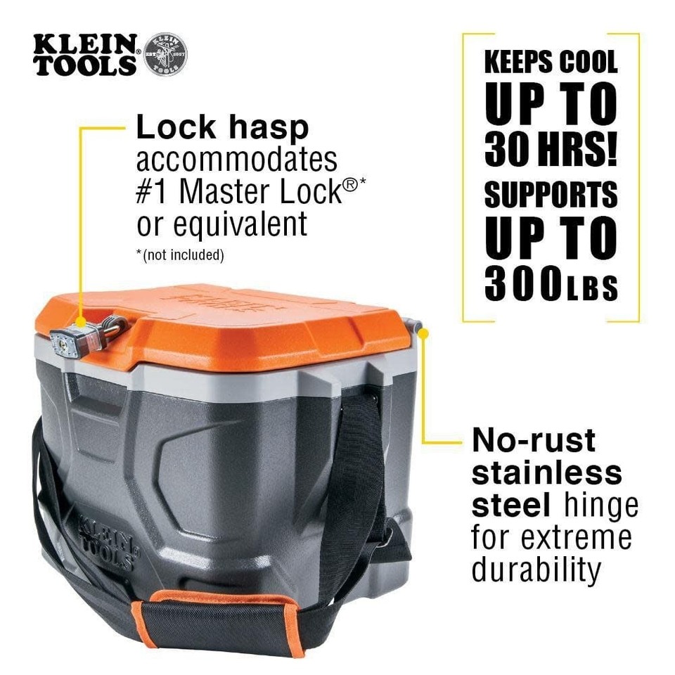 Klein Tools Tough Box 17-Quart Cooler | eBay
