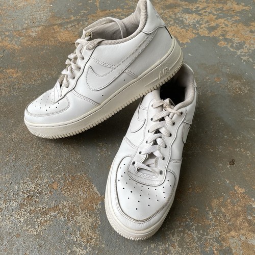 Nike Air Force 1 AF1 Low 314192-117 Triple White Sz Youth Sz 7Y | eBay