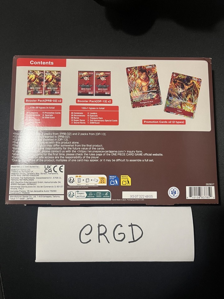 2026 OP One Piece Illustration Box Vol 5 Card Game Booster Box Sealed ...