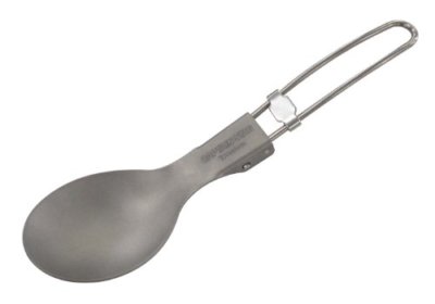 CAPTAIN STAG UH-3002 Titanium FD Spoon Outdoor Goods Made in Japan NEW ...