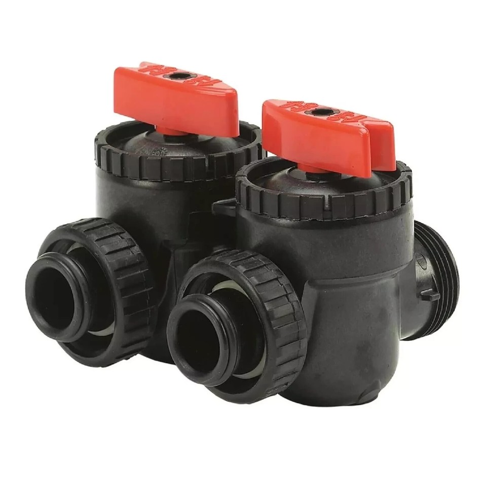 Hellenbrand Clack Bypass Valve V3006 Clack & V3007 Poly 1" NPT Elbow ...