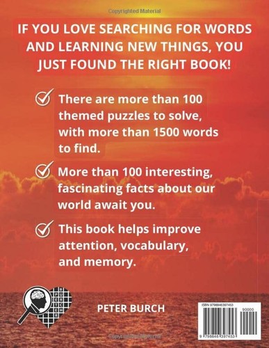 Word Search, Puzzles, and Fun Facts for Adults and Seniors. LARGE PRINT ...