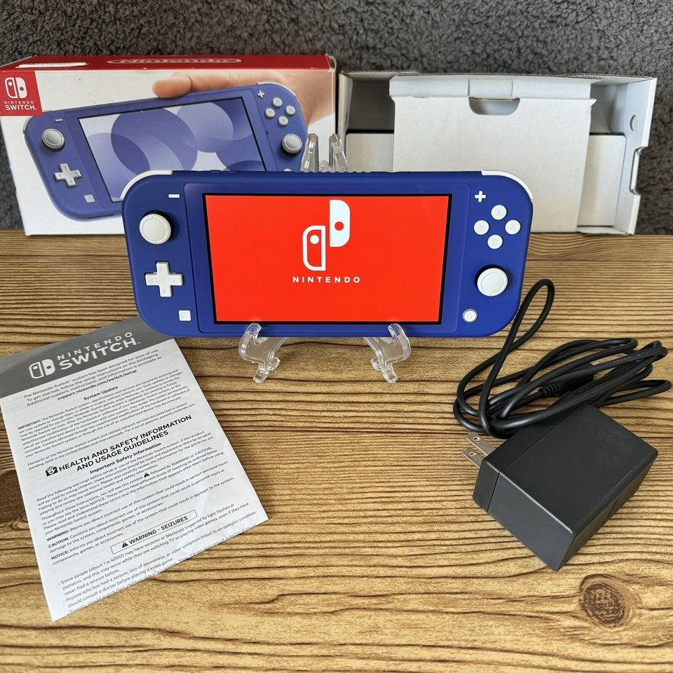Nintendo Switch Lite HDH-001 Handheld Console - 32GB - Blue 45496882716 ...