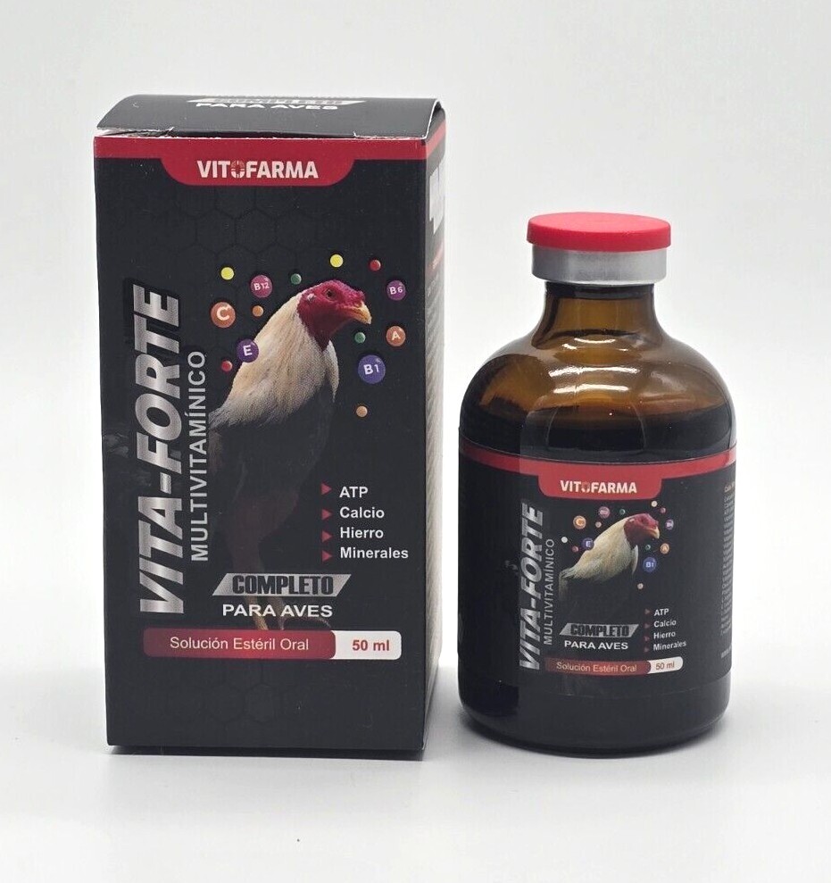 VITA-FORTE VITAMINA COMPLETA PARA GALLOS | MULTIVITAMIN FOR ROOSTER ...